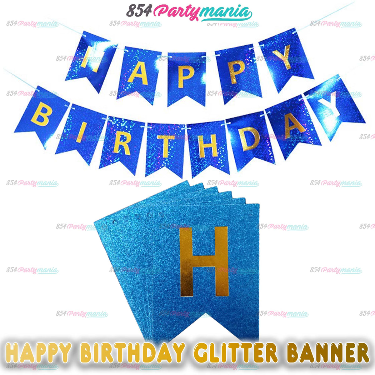 HB BANNER GLITTER – 854Partymania